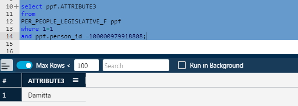 Get_value_set is not bringing any values when called in payroll Fast formula — Cloud Customer ...