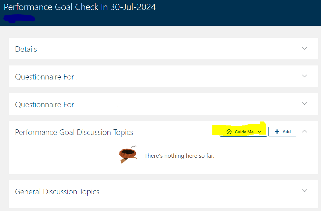How do I add the guided journey within the check-in page and not in the ...