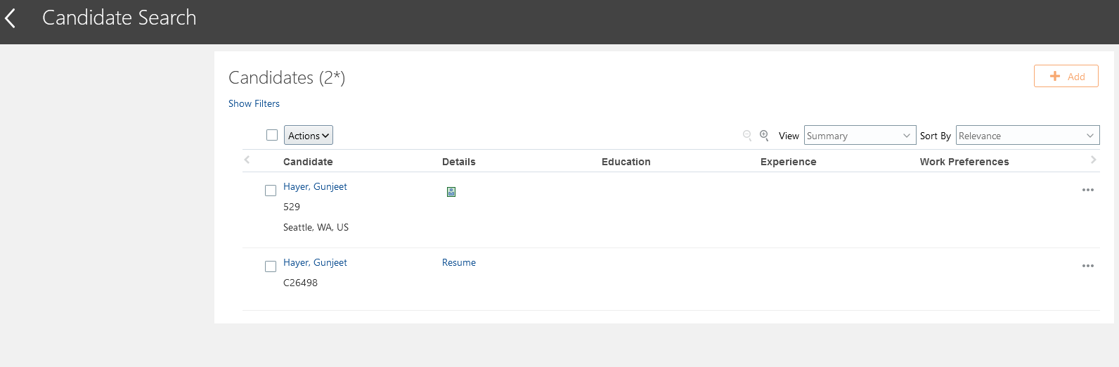 Link Hired Candidates On Requisitions Vs Internal Employees — Cloud Customer Connect