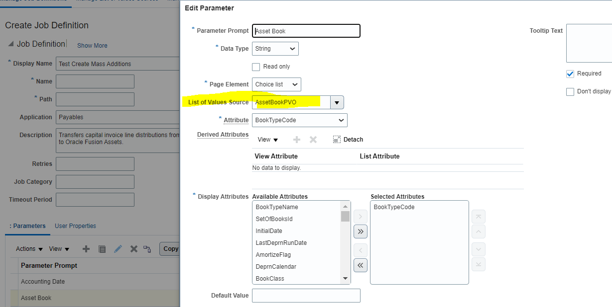 How To Find Sql Query Or Logic Behind The Value Set Attached To The Ess 6617