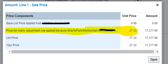 What is the link between Sales order and Discount list through SQL in ...