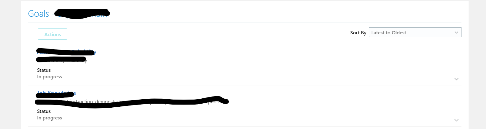Hr Admin Not Able To Remove The Goals In Performance Document — Cloud Customer Connect