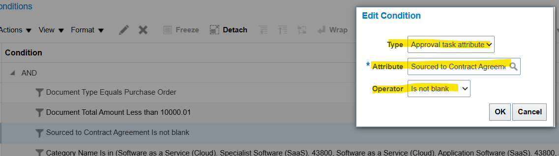 Auto PO approval, if the PO lines are linked to Contract Purchase ...