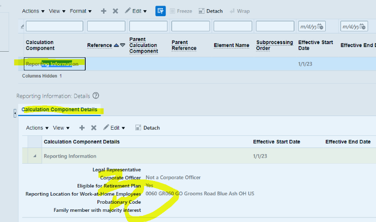 Query To Pull Reporting Information Calculation Card — Cloud Customer Connect