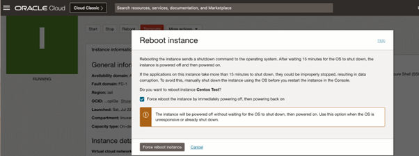 OCI: How To Boot Centos Into Single User Mode — Cloud Customer Connect