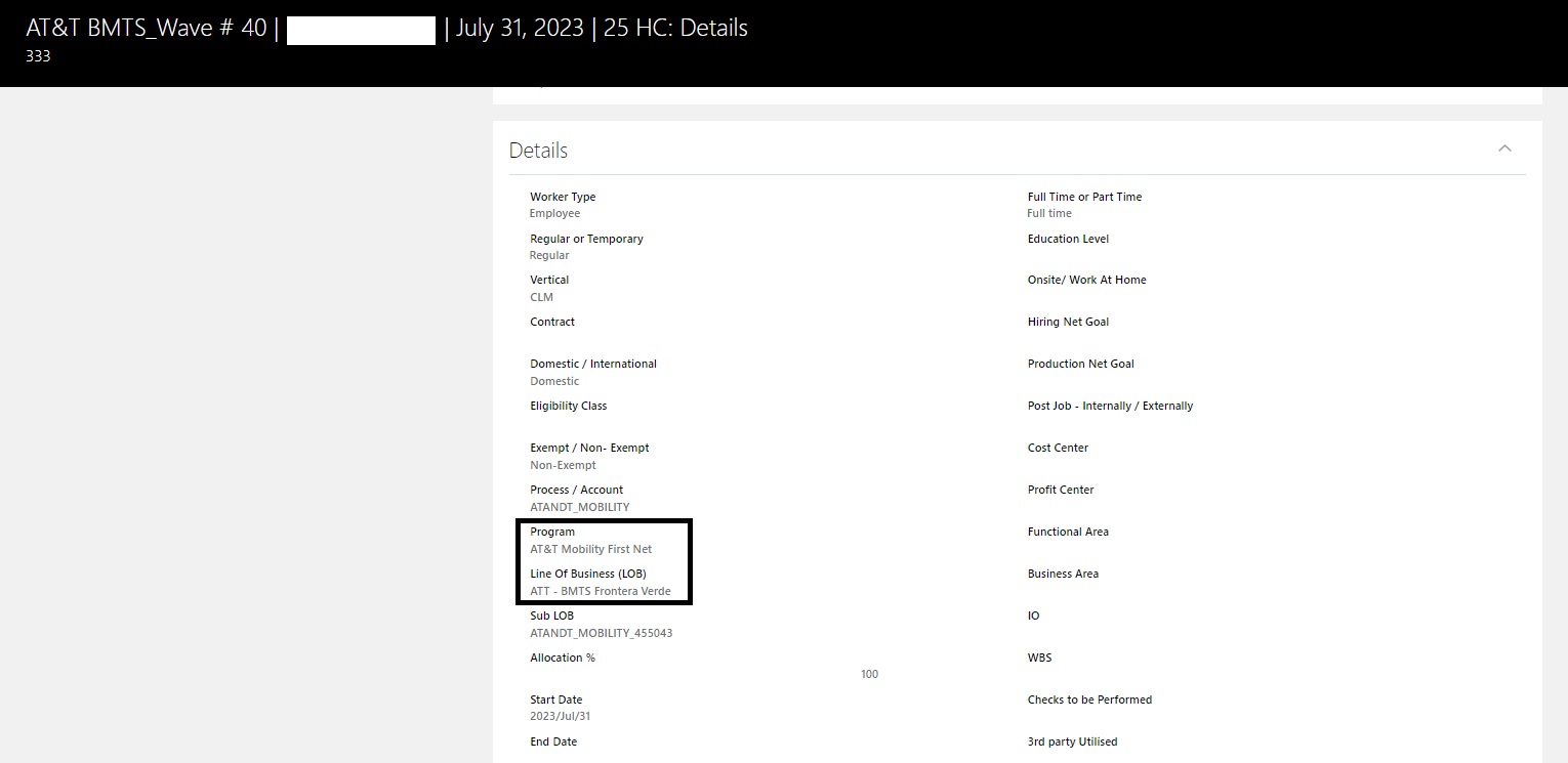 Feasibility to check the mapping of a specific Offer Letter to the requisition basis details in ...