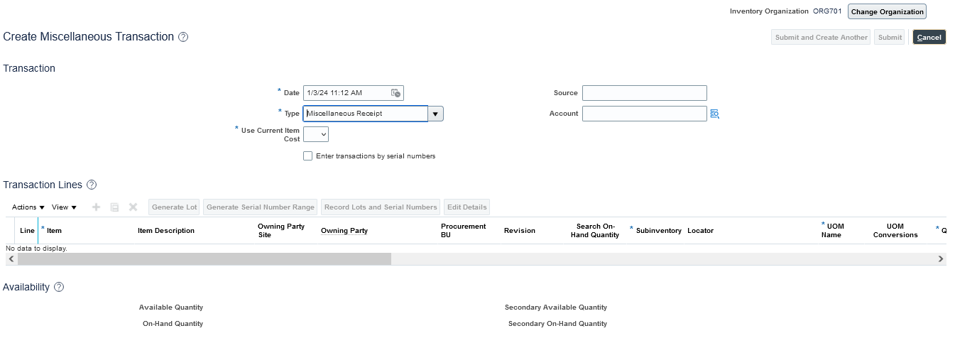 Rest API for Miscellaneous Receipt in Oracle Fusion — Cloud Customer ...