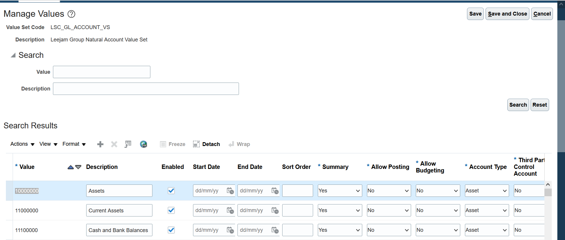 Sequential Numbering for Natural Account Value Set values — Cloud ...