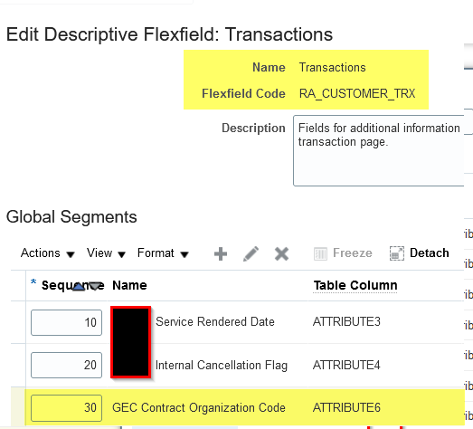 AR Transaction Header Level DFF to use in Account Rule as Source of value — Cloud Customer Connect