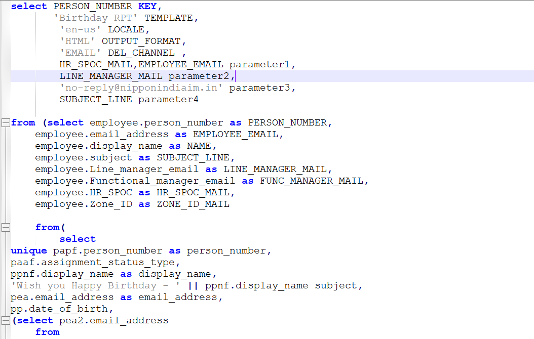 How to Specify Multiple People in Cc While Bursting in Custom BI Alerts — Cloud Customer Connect