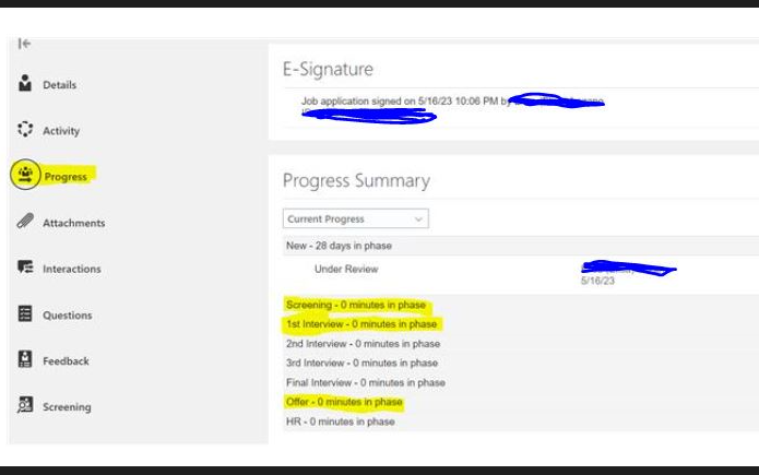 Need Table And Field Names In Orc Requisition Page Progress Section — Cloud Customer Connect