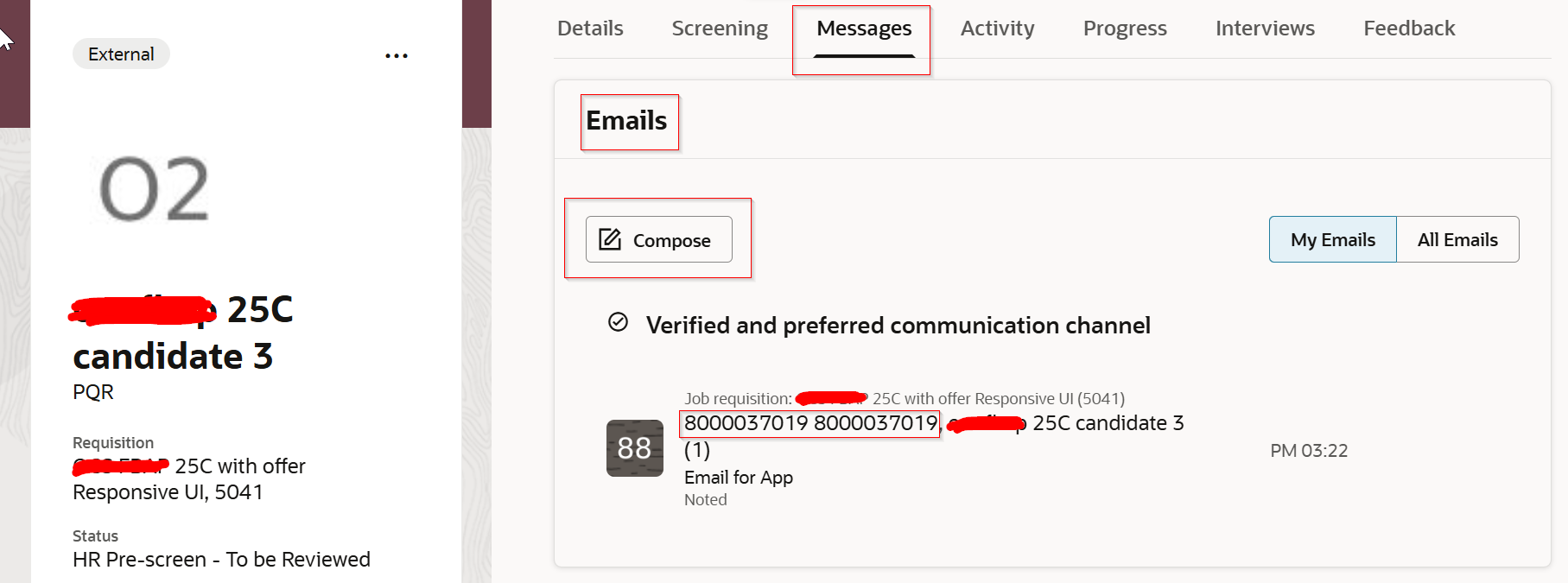 How to change the sender full name to other name for Compose email ...