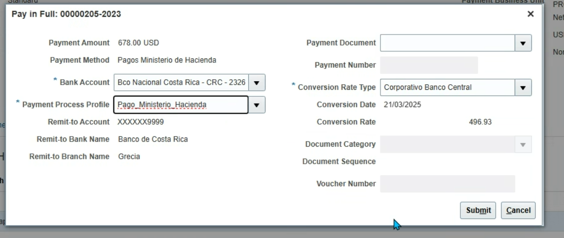 Payment Process Request was Cancelled - No Invoices Selected for ...