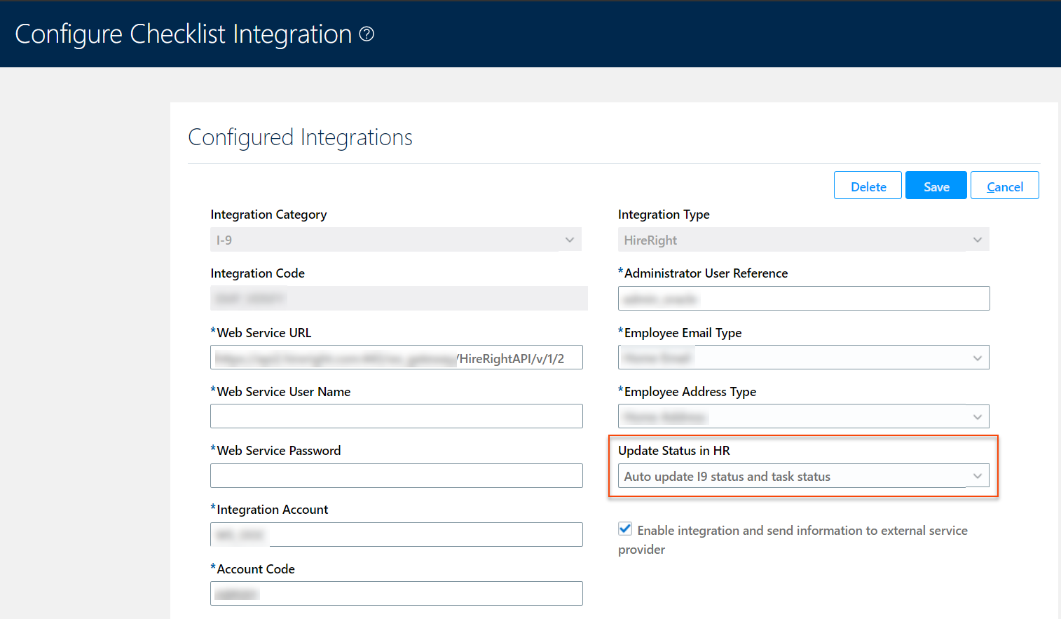 Checklist Integration - I9 Section1 'Auto update I9 status and task ...