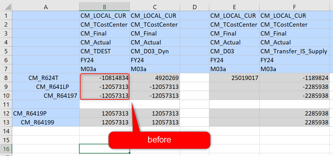 Calculating Error While Refreshing An Adhoc — Cloud Customer Connect