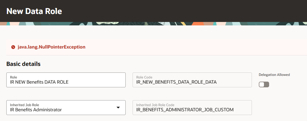 Data Roles and Security Profiles - java.lang.NullPointerException ...