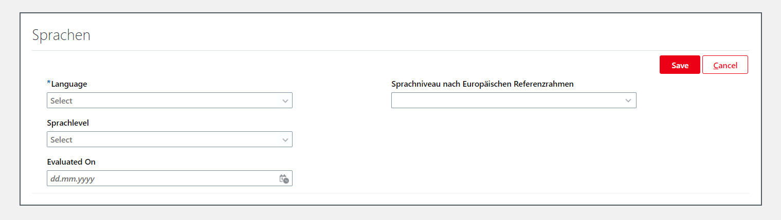Standard Fields In Some Content Sections In Skills And Qualifications Not Visible In Redwood