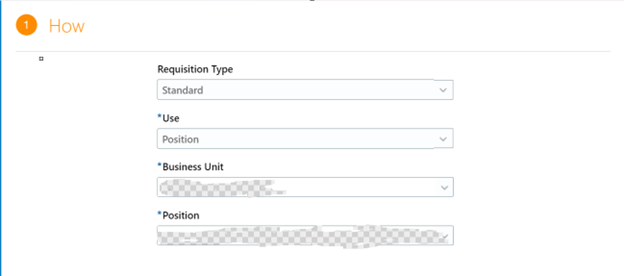 How Section In Job Requisition Control The Flow Of Info From Positions — Cloud Customer Connect