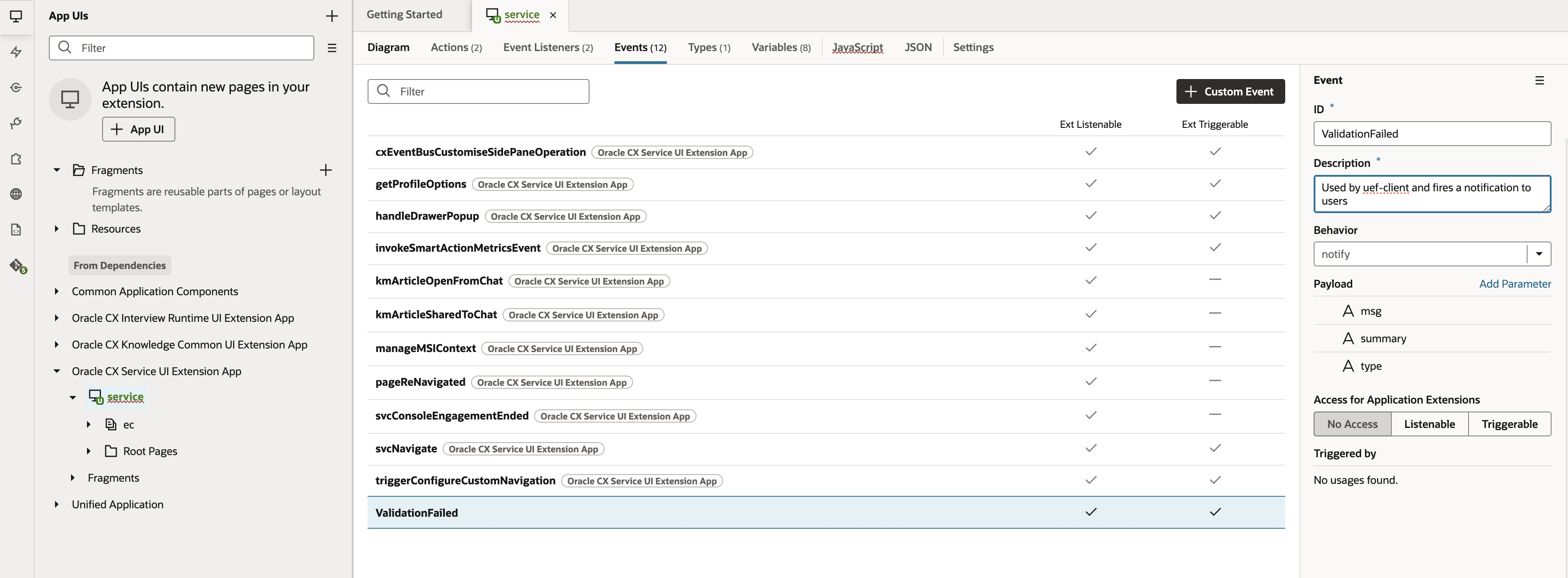 A Reusable Approach To Implementing Validations And Ui Logic In Fusion Service Redwood — Cloud
