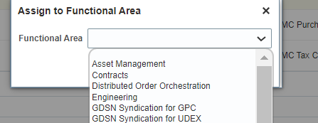 How to create a new functional area and assign it to a Catalog? — Cloud ...