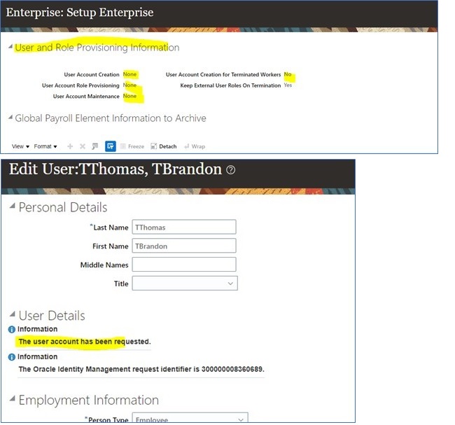 Disable User Account Creation When Loading Employees — Cloud Customer Connect