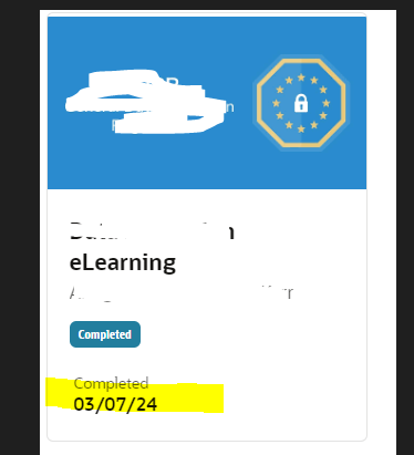 My Team's Learning are shown as overdue despite them having completed ...