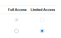 What are the differences between "full access" and "limited access" in ...