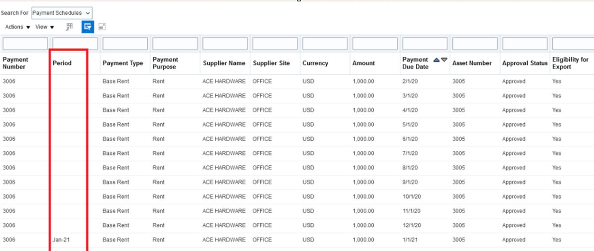 Why might there be no defined period for the first year of a lease ...