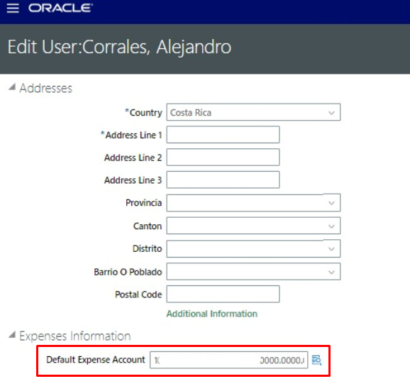 How to prevent the employee's expense account from being automatically assigned in a PR? — Cloud ...