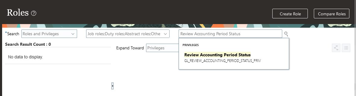 Unable to add the privileges to custom role in oracle fusion — Cloud ... Unable to add the privileges to custom role in oracle fusion — Cloud ...