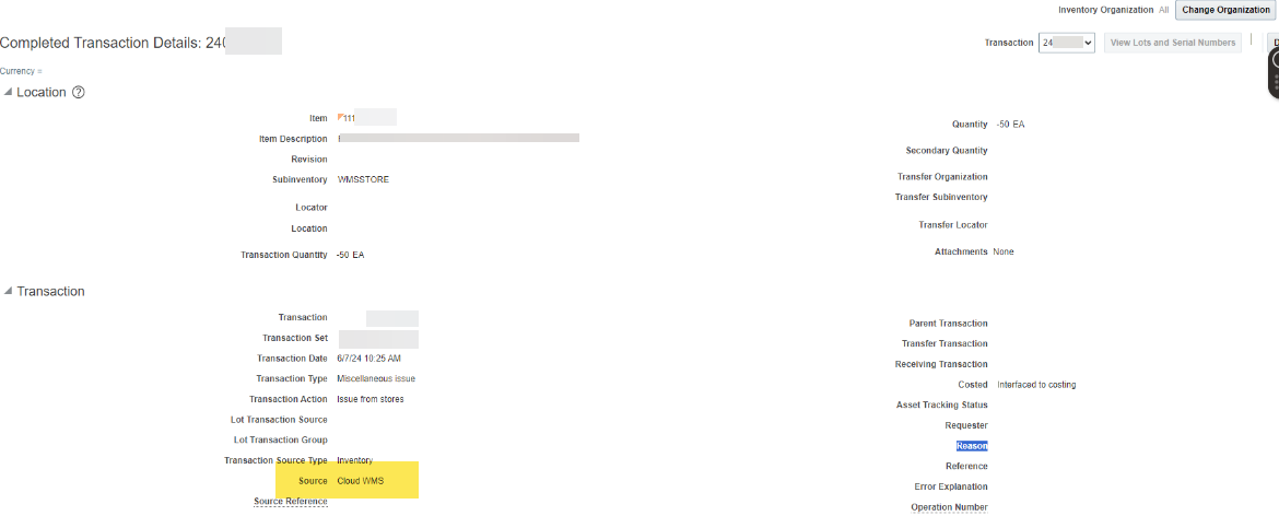 Account Rule to derive account based on Miscellaneous issue/receipt ...