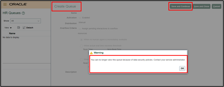 Created Queues Are Not Visible In Hr Helpdesk — Cloud Customer Connect