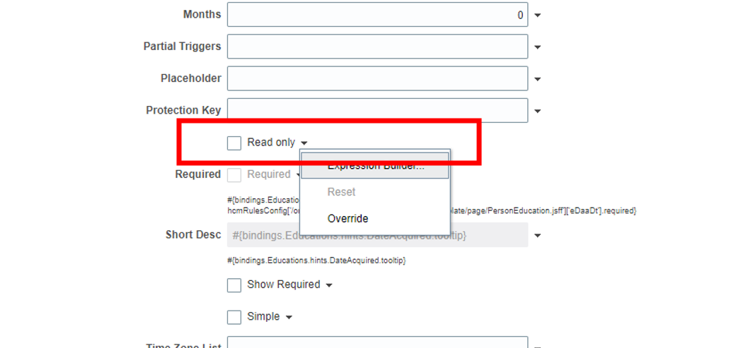 Redwood: Read-Only Profile DFFsfor Employees but editable by their Managers — Cloud Customer Connect