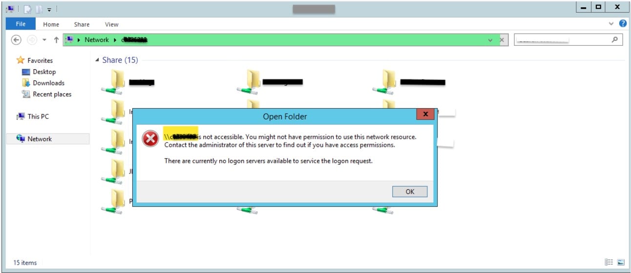 OCI: Unable To Access Samba Share — Cloud Customer Connect
