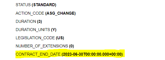 How to get Projected End Date? — Cloud Customer Connect