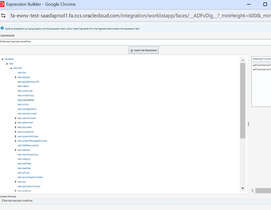 How To Set Task Owner From Bpm Worklist — Cloud Customer Connect