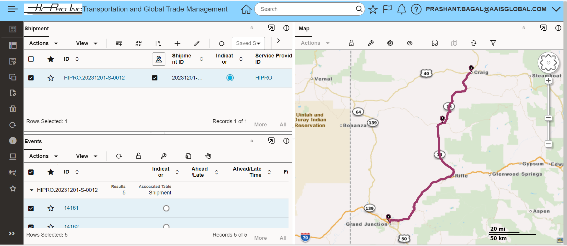 In the Enhanced workbench, we want to view the Planned vs Actual ...
