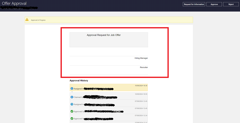 Offer Details Are Not Displayed In Approval Notification — Cloud Customer Connect