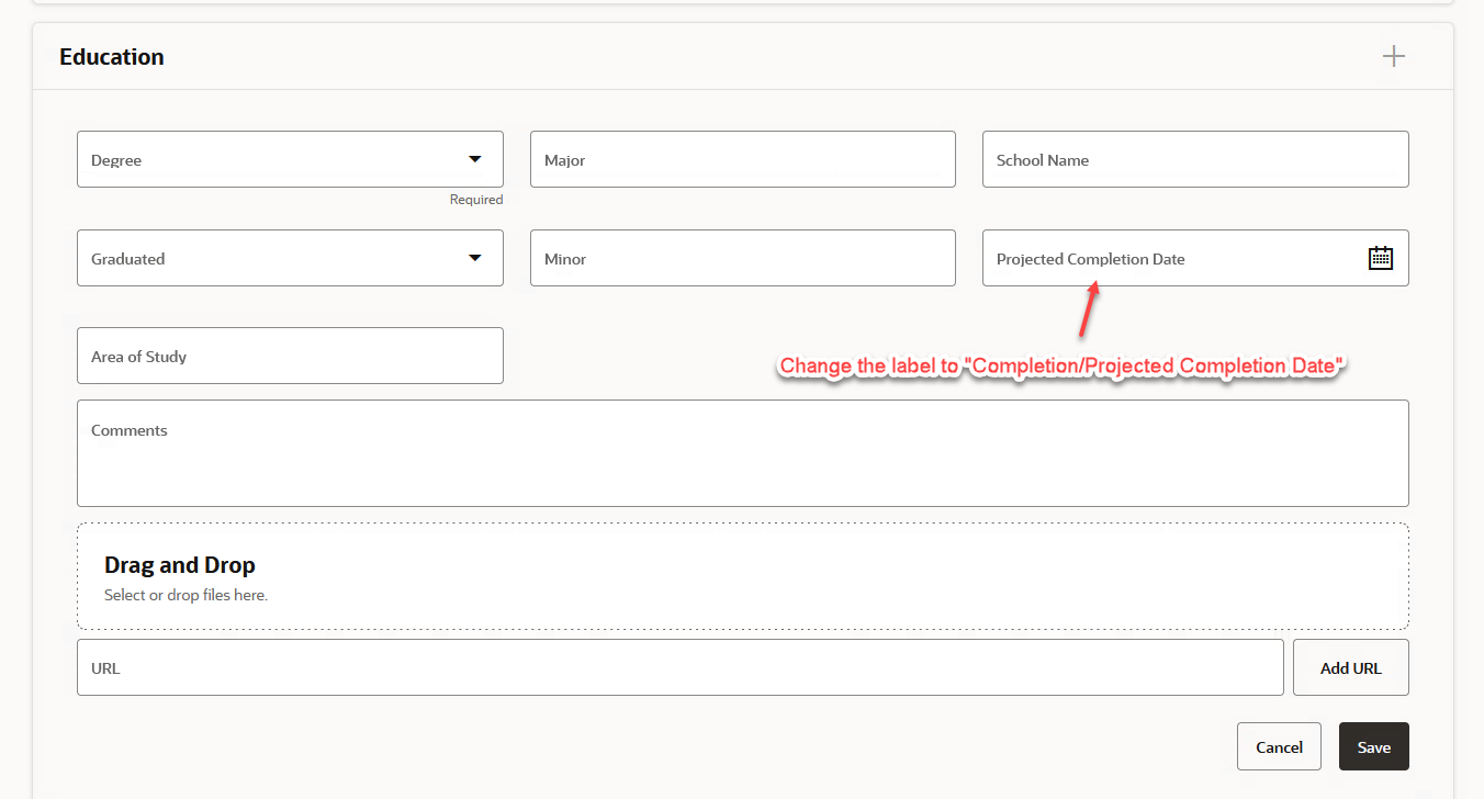 Possible to update field label with VB Studio? — Cloud Customer Connect