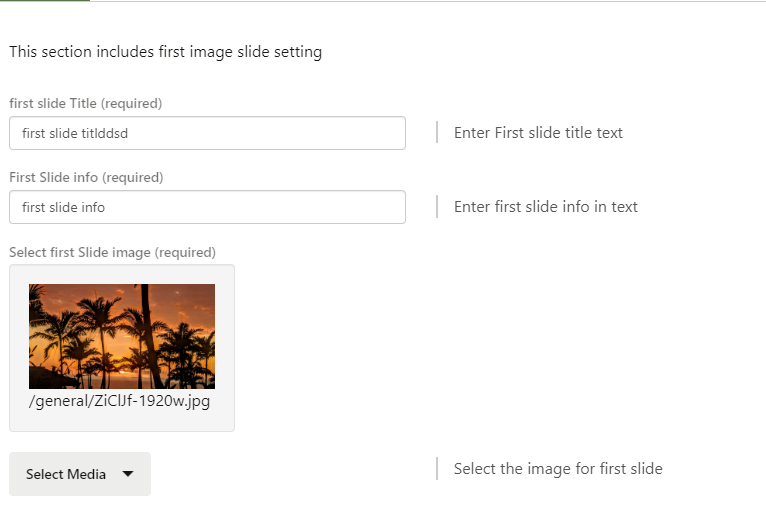 how to configure custom widget setting and display that in storefront ...