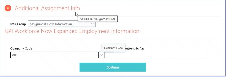 How to make Additional Assignment Info fields mandatory — Cloud Customer Connect