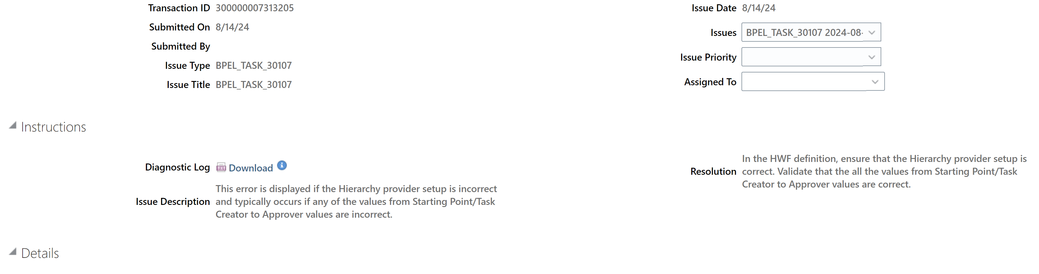 Invoice approval workflow — Cloud Customer Connect