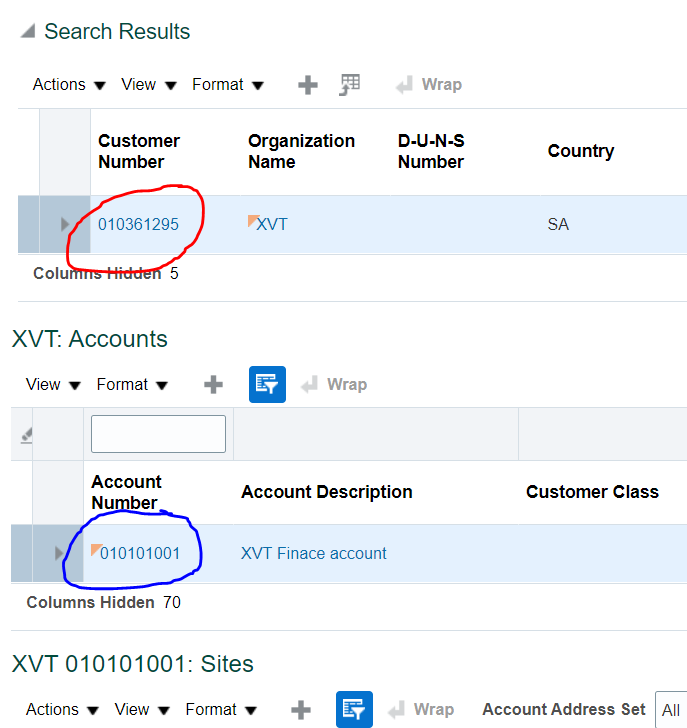 How to get Account Number & Site Number in Customer Details — Cloud Customer Connect
