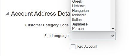 How to change the Customer Site Language drop down options — Cloud ...