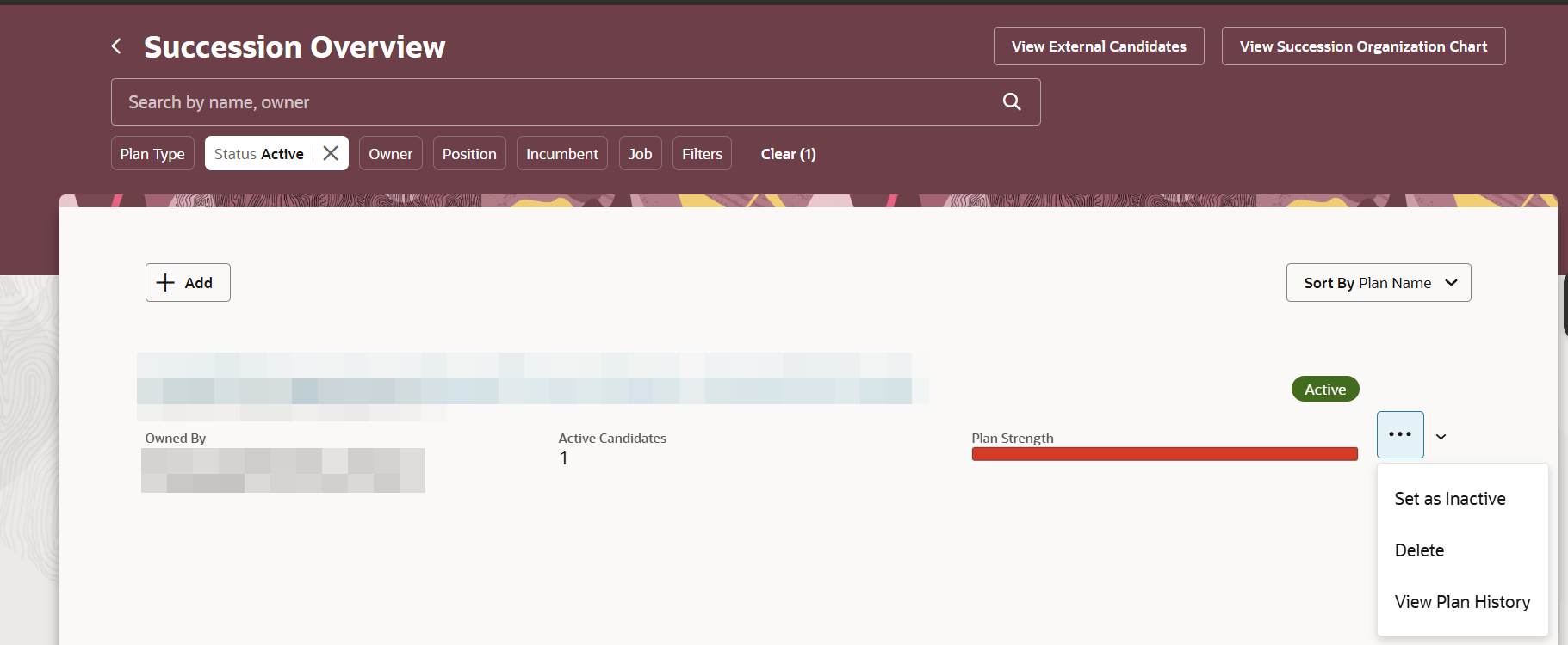 How to Add EL Expression to Delete Button on Succession Plan Page (Redwood UI) — Cloud Customer ...