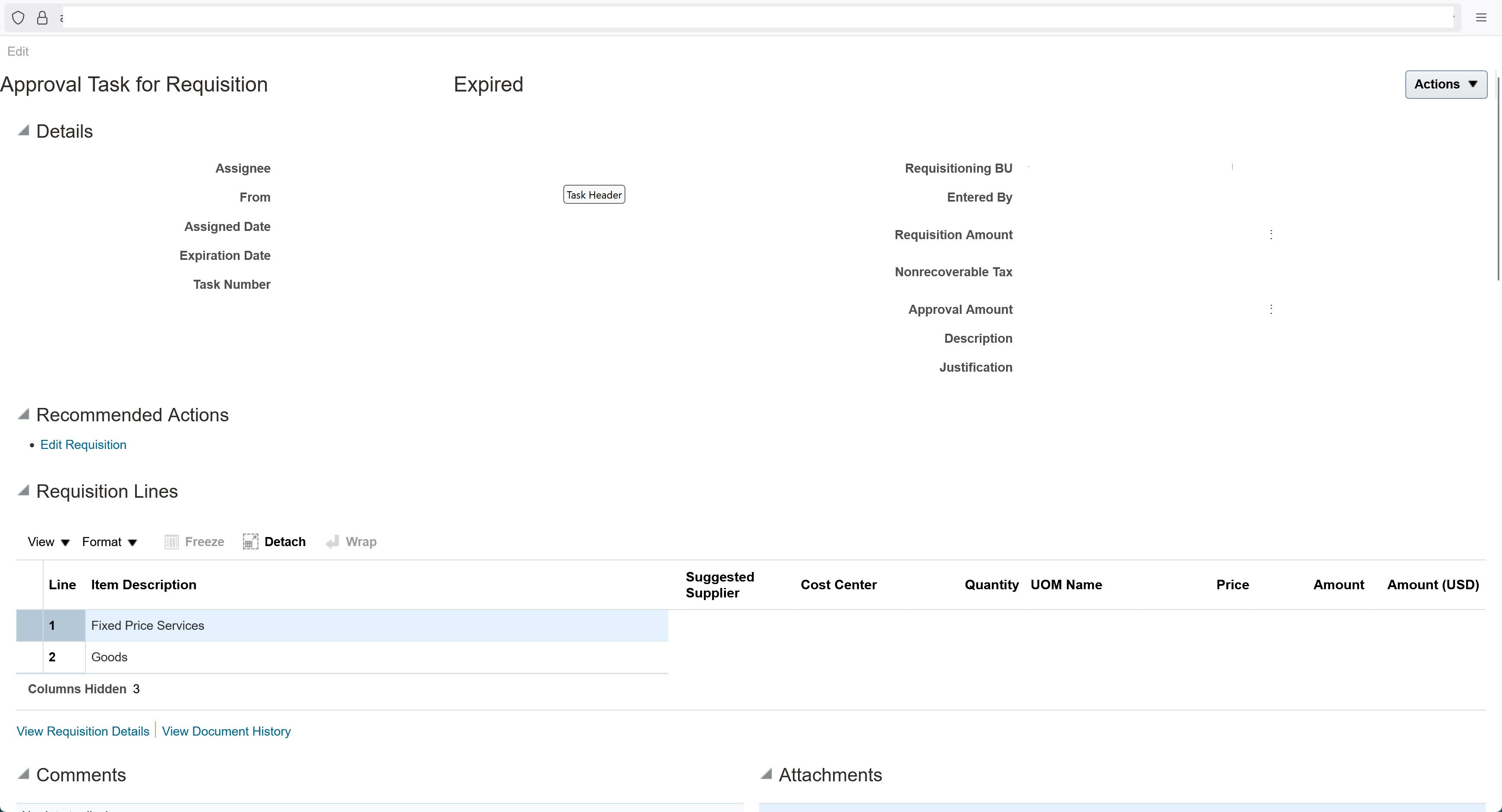 Can we modify requisition approval expiry notification — Cloud Customer Connect