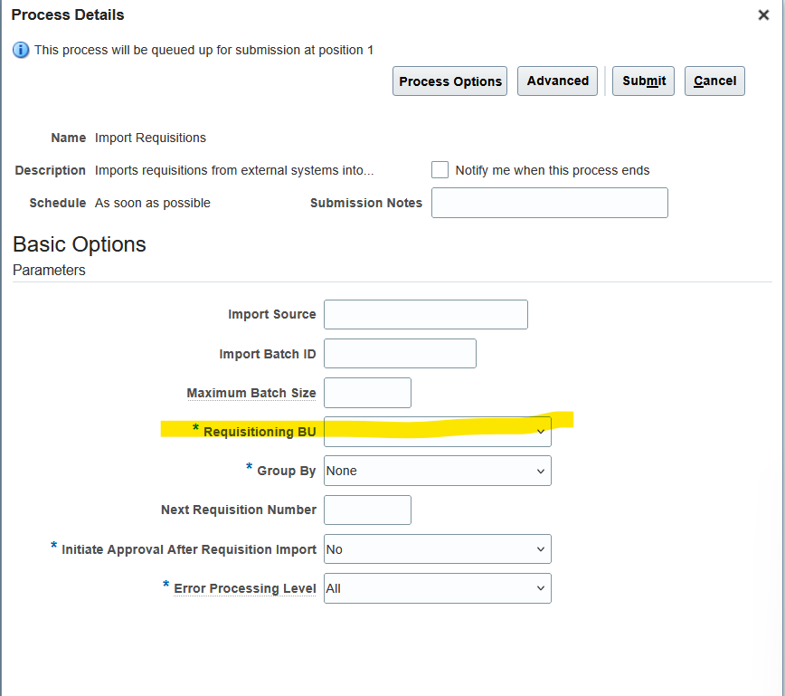 REDWOOD - Import Requisition custom role — Cloud Customer Connect