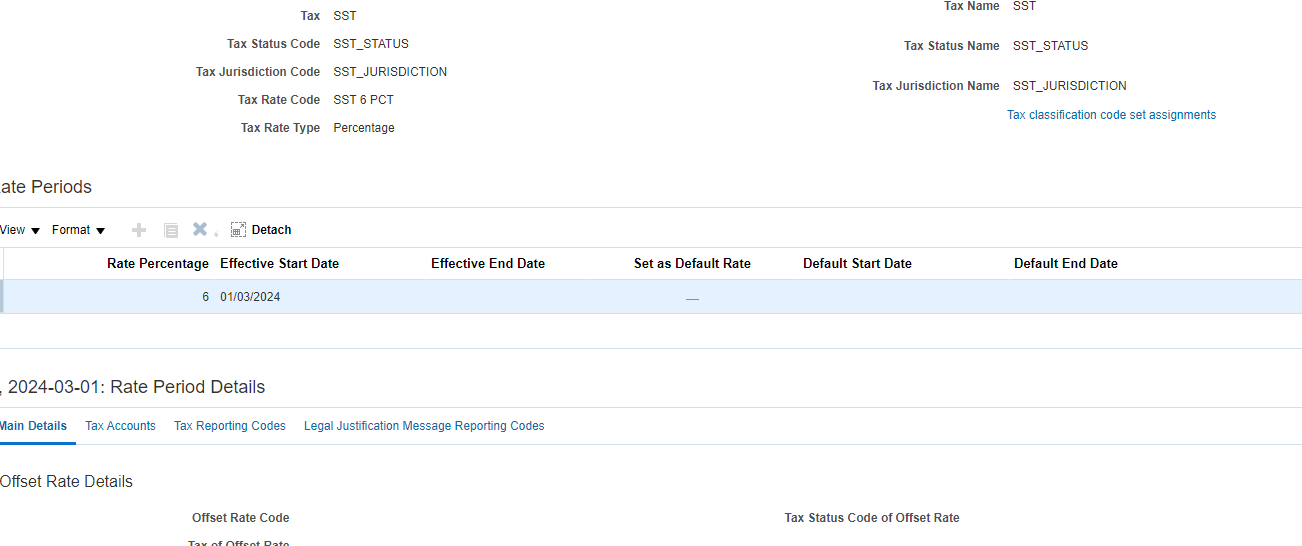 For AR Invoice we need to use SST Tax 6% and Tax 8% on case by case ...