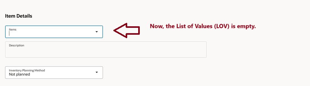 Issue with Associating Item to Subinventory via Redesigned Pages ...