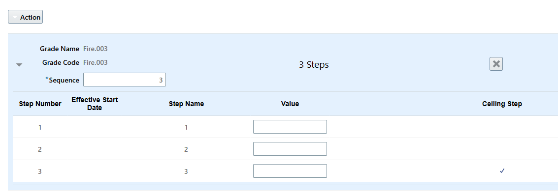 Grade Ladder Step Rates not in progression grade ladder — Cloud ...